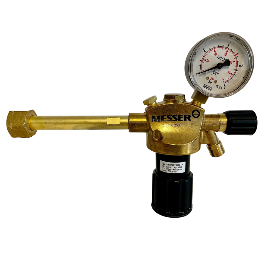 Druckminderer-Propan Messer Constant 2000 Vordruck 10 bar ...